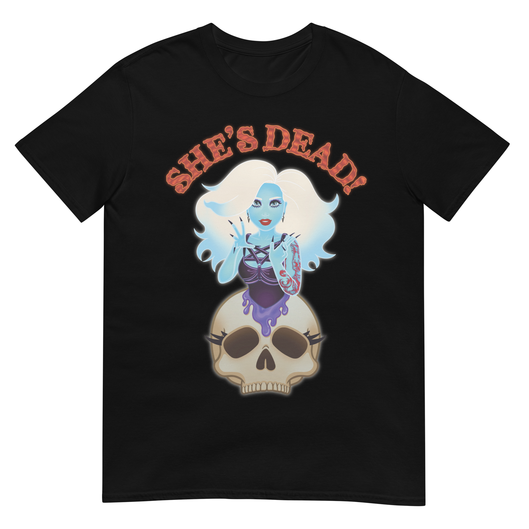 Luxeria She's Dead T-shirt – You Betta Merch